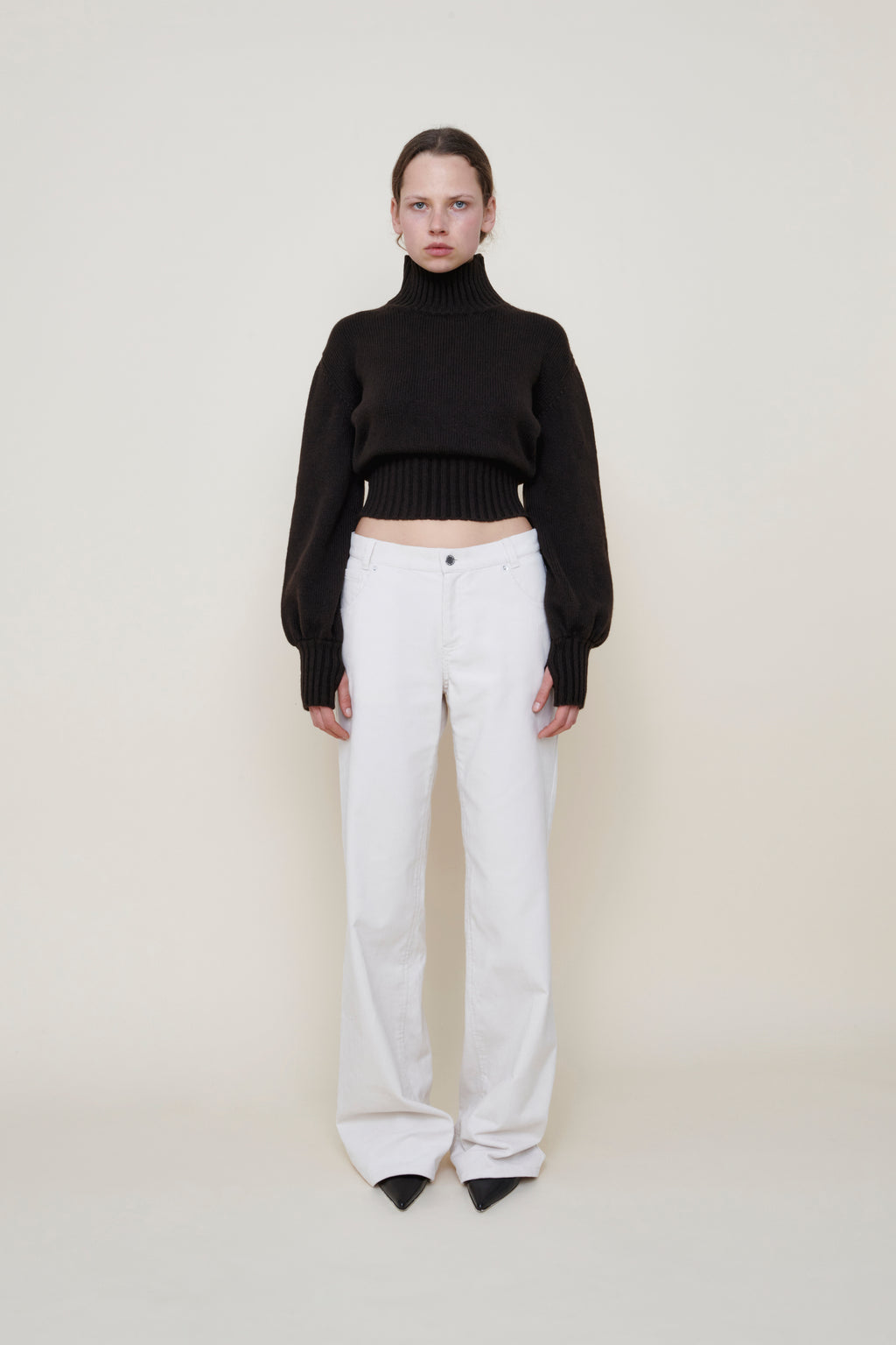 The Alice pants, Ivory corduroy – ALFIE
